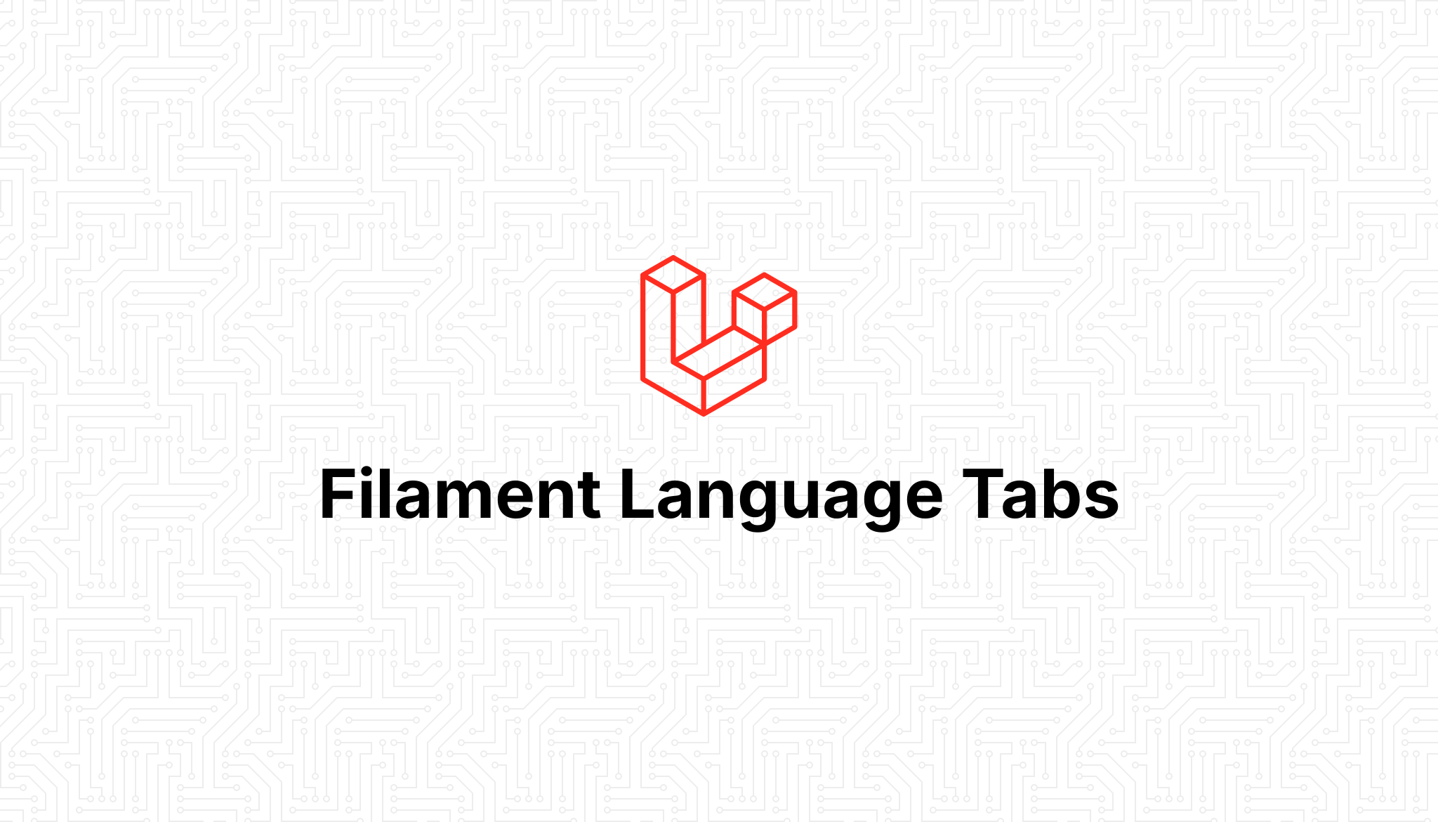Language Tabs by pixelpeter - Filament